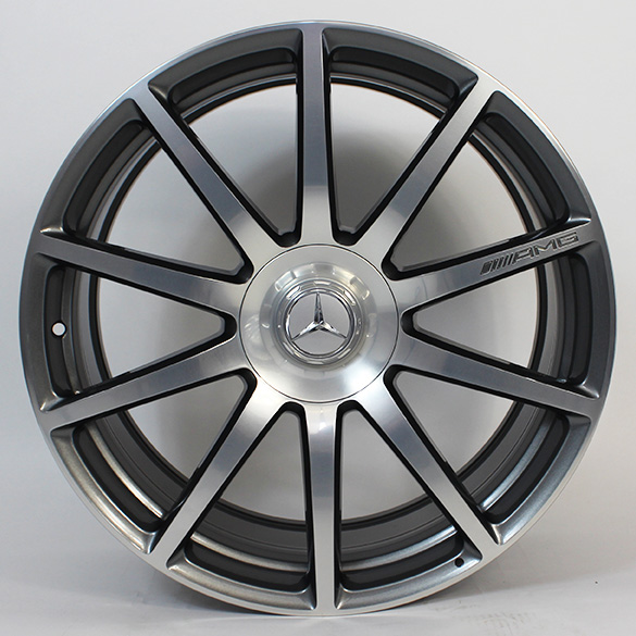 S63 AMG 20 Inch Aluminum Rims , Forged 10 Spoke Alloy Wheels