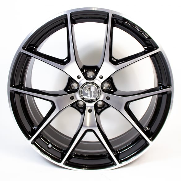 Amg 20 Inch Rim Set Glc X253/C253 Cross-Spoke Wheel