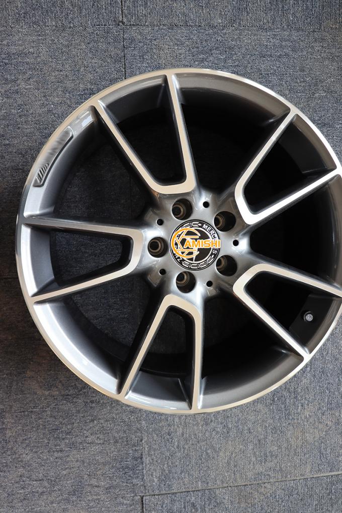 5 Twin Spoke 19 Inch Aluminum Rims , Forged ET33 Automotive Wheel Rims