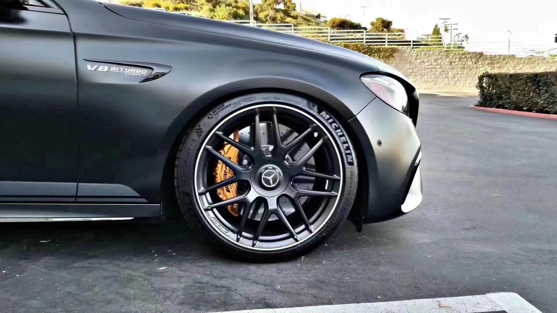 5x112 Alloy Rims For Mercedes Benz , Forged 8J Mercedes 20 Inch Amg Wheels