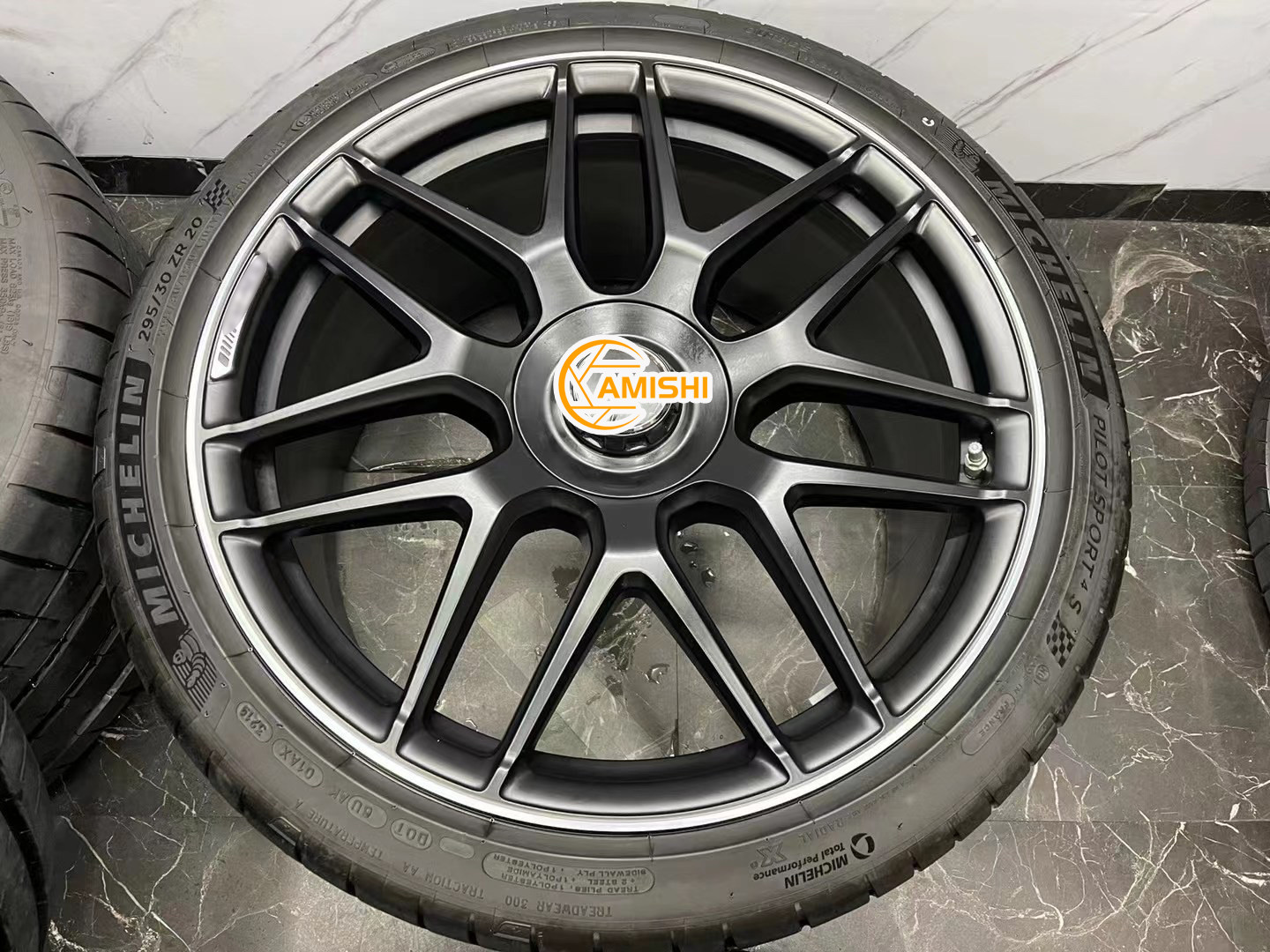 5x112 Alloy Rims For Mercedes Benz , Forged 8J Mercedes 20 Inch Amg Wheels