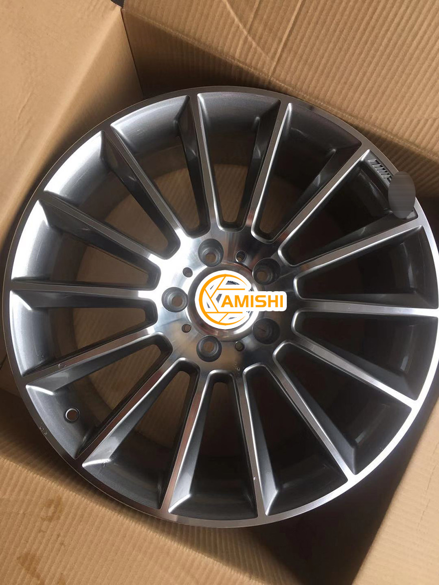 Forging 20 Inch AMG Multi Spoke Wheels Grey Alloy 20 Inch Rims 5x120