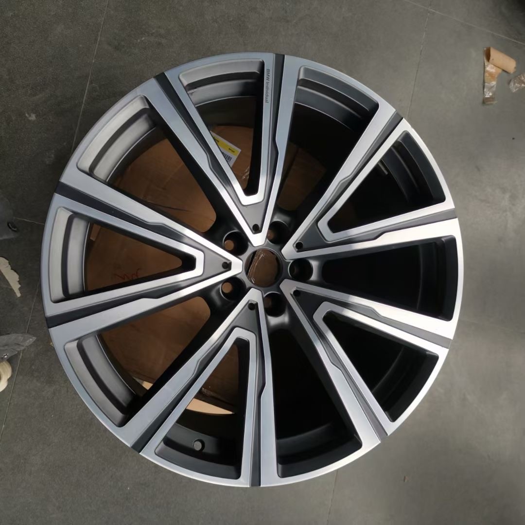 Grey 5x112 22 Inch Alloy Rims For BMW X6 Fit Tire 275 35 ZR22