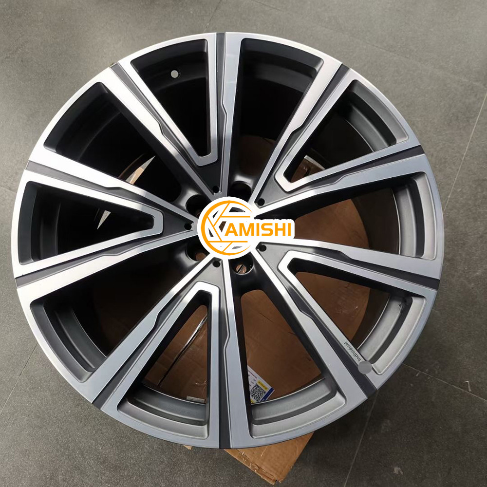 Grey 5x112 22 Inch Alloy Rims For BMW X6 Fit Tire 275 35 ZR22