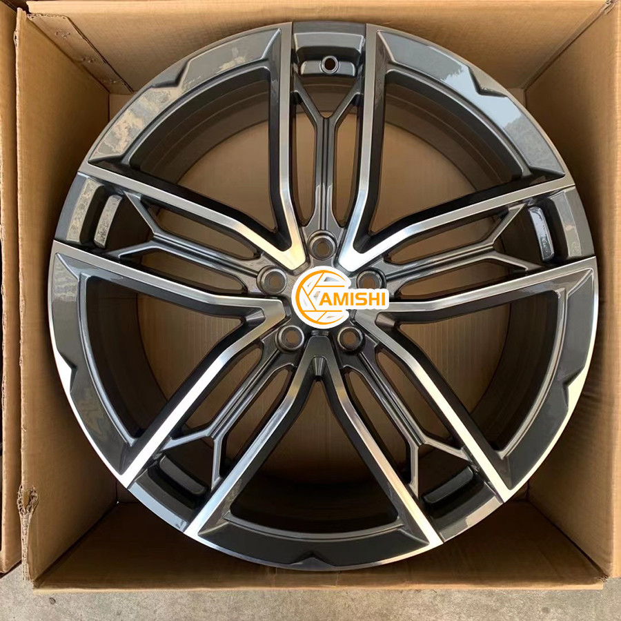 Forged 5x114.3 21 Inch Alloy Wheels Rims For Maserati 5 Double Spoke